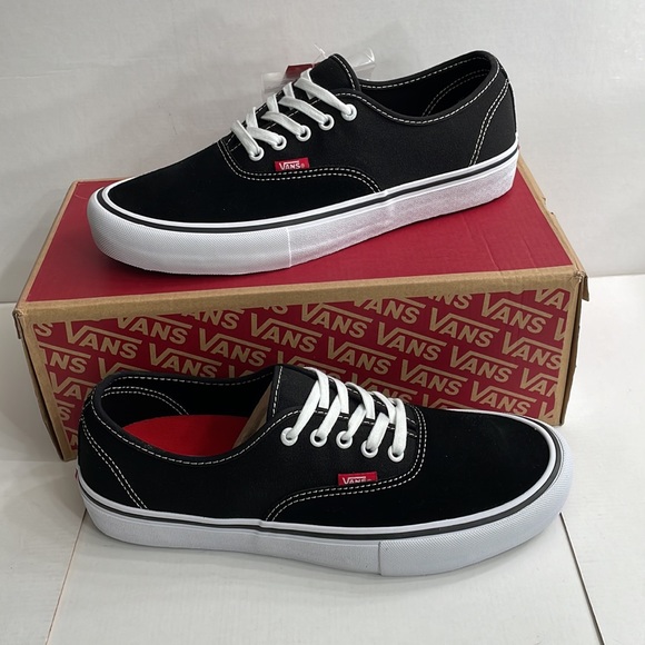 Vans | Shoes | Vans Authentic Pro Black And White Ultra Cush | Poshmark